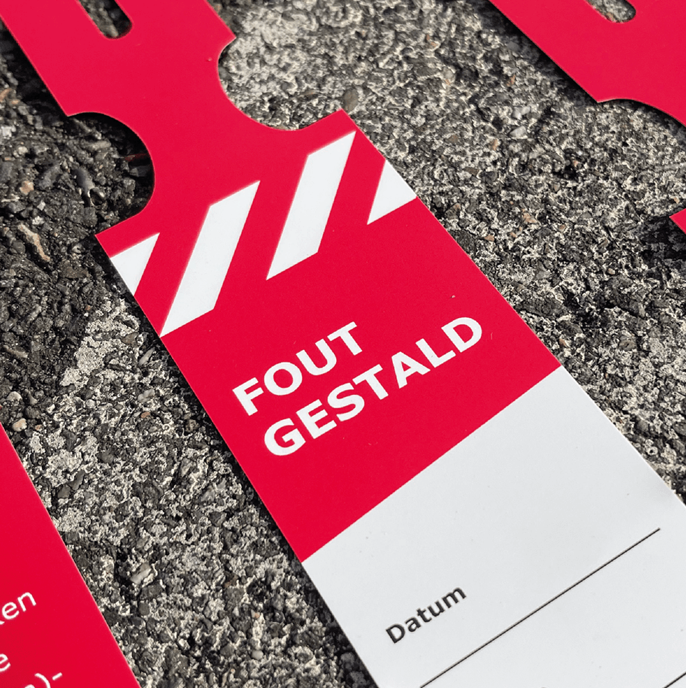 Foutgestald – Fietslabels